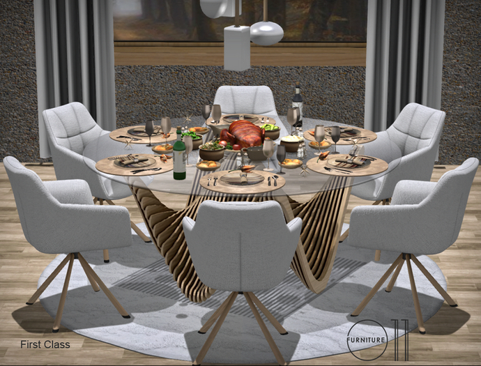 Second Life Marketplace - Dinner Table Harmony